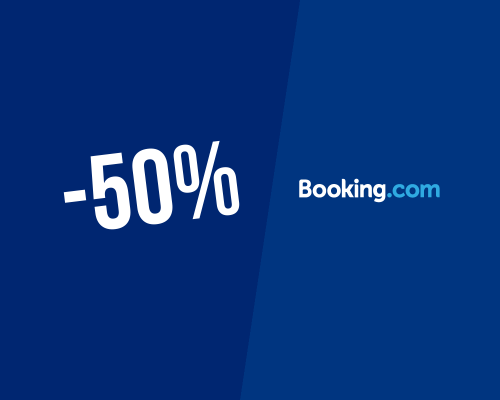 50% Código descuento Booking en marzo 2022